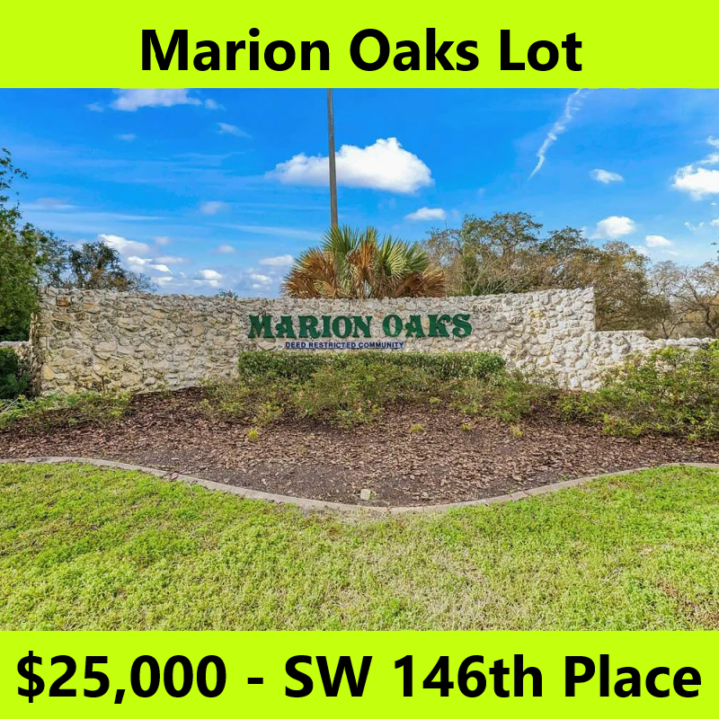 Marion Oaks Lot - SW 146th Place - Florida Land Now